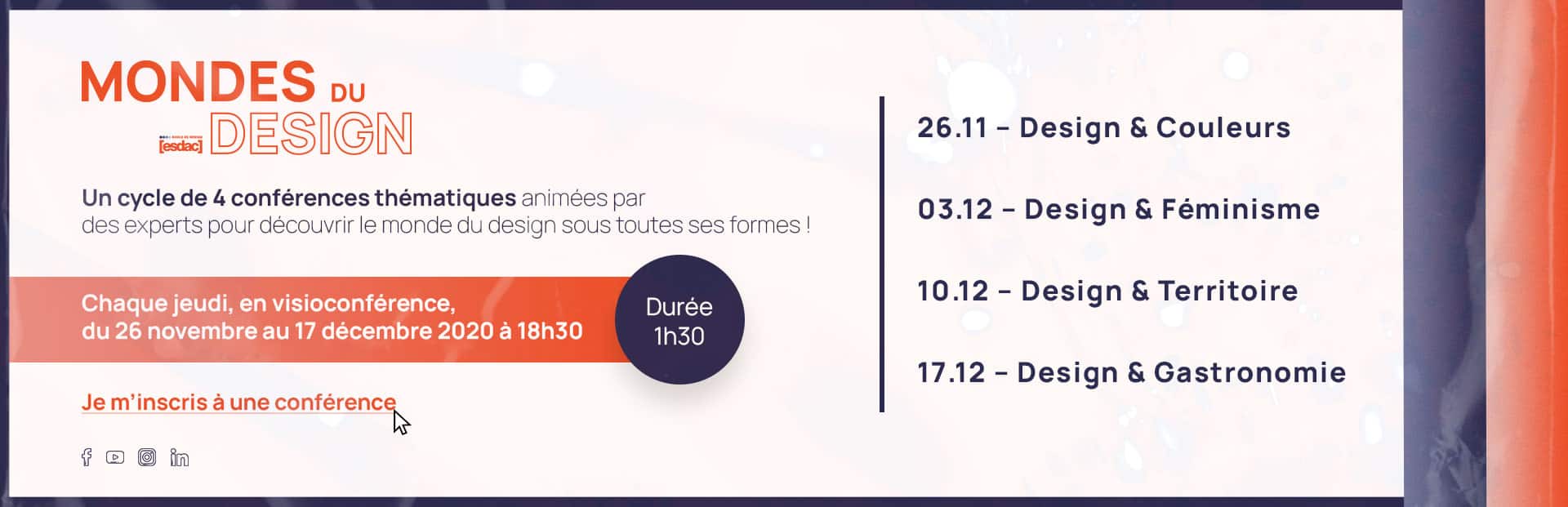 Ecole supérieure de design ESDAC - France & International