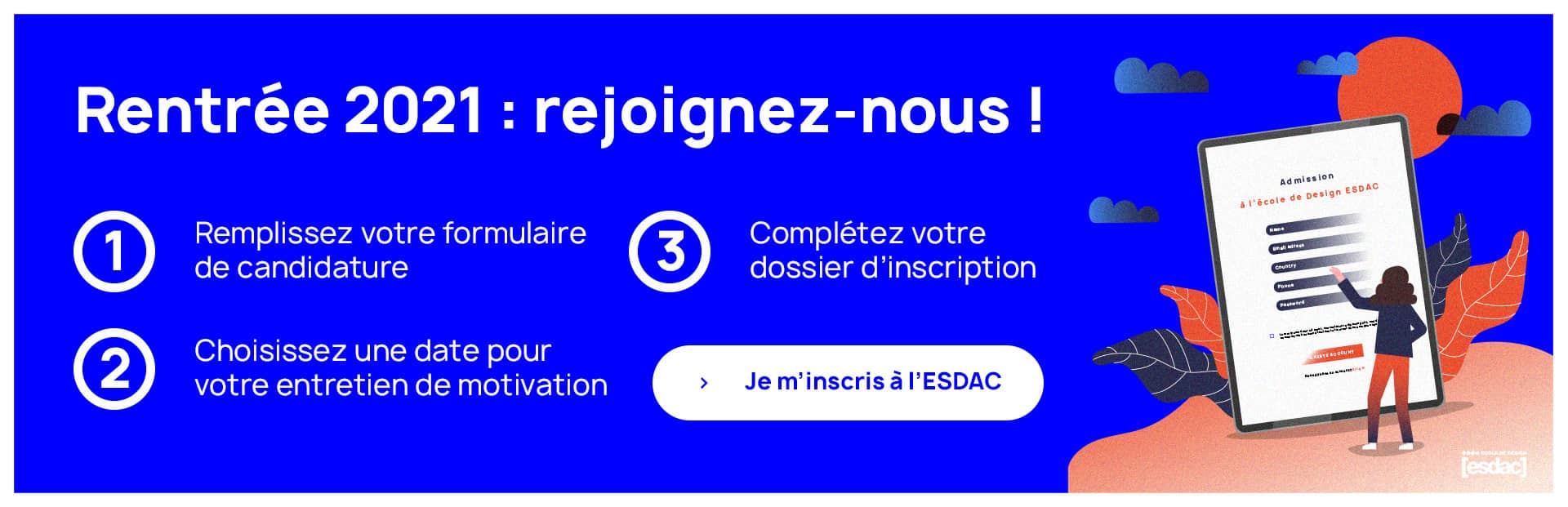 Ecole supérieure de design ESDAC - France & International